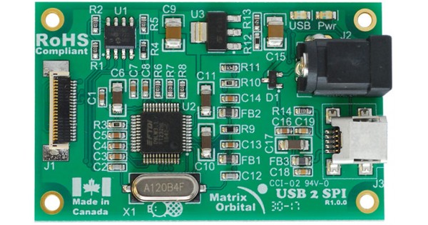 EVE2-USB2SPI-KIT-A, FT232H